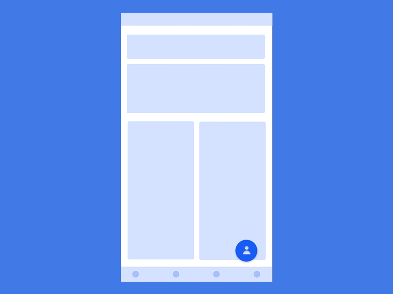 Floating Action Button by Sandra Vu on Dribbble