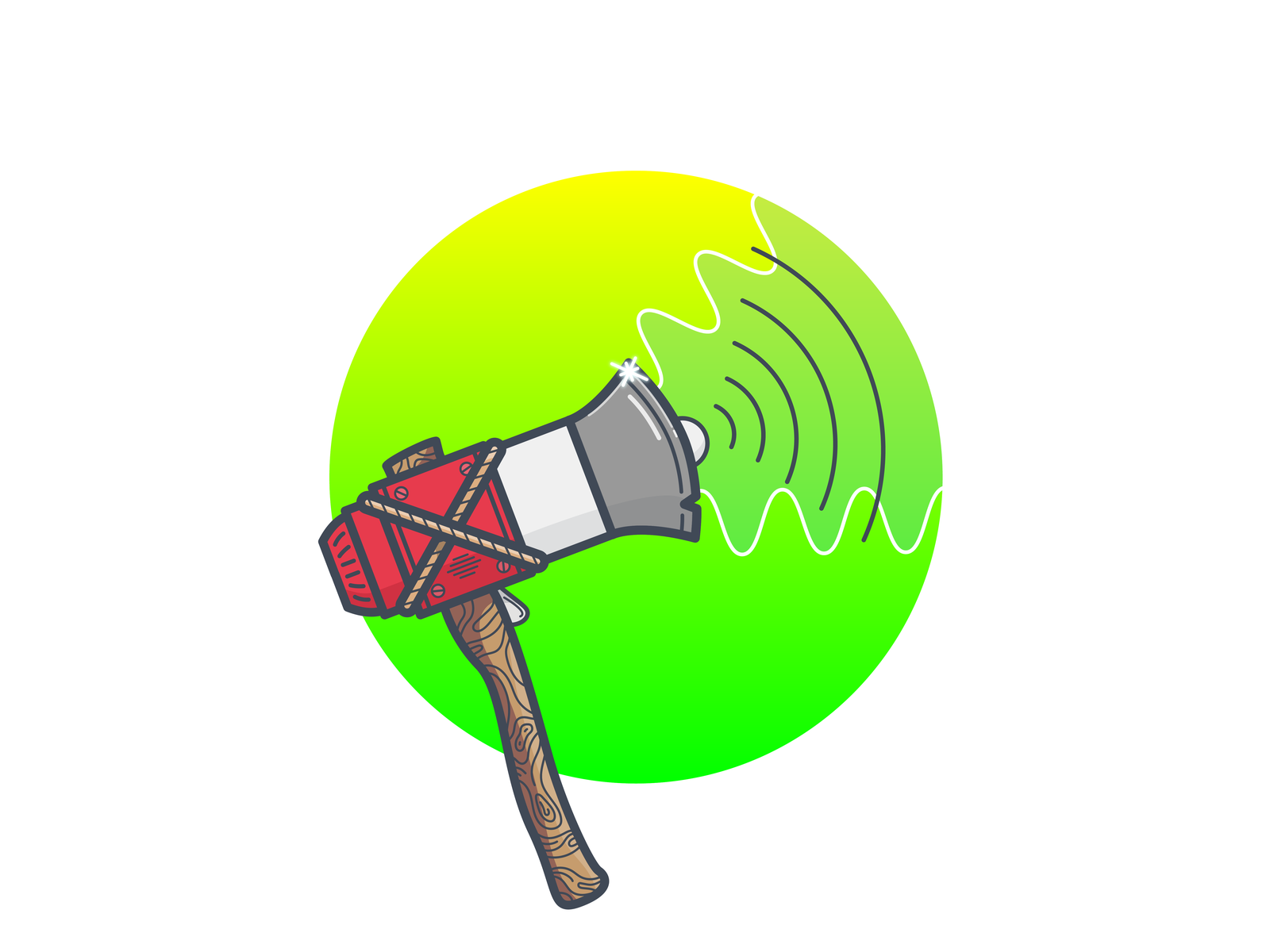 Sharp Words by illustrobtion on Dribbble