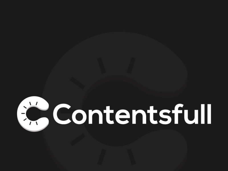 Contentsfull logo. by Riya on Dribbble