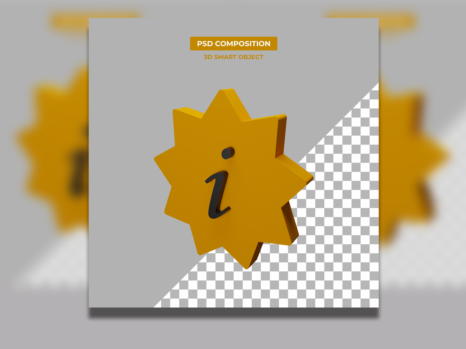 information icon 3d rendering transparent background by Akiramenai49 on ...