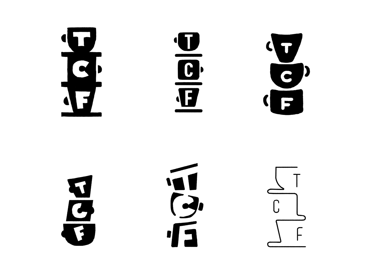 TCF Logo Sketches by Lepchik on Dribbble