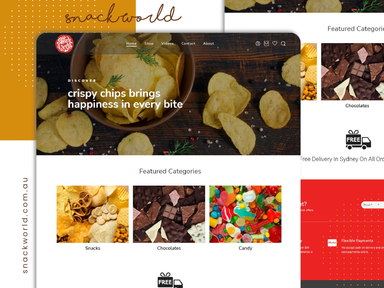 Snackworld, A Snacks Selling E-commerce Website. by Faizan Afzal on ...