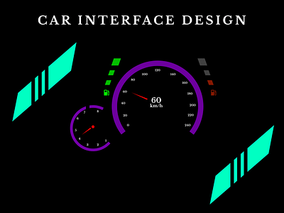 #daily ui challenge 34 car interface design by Happy 3D on Dribbble