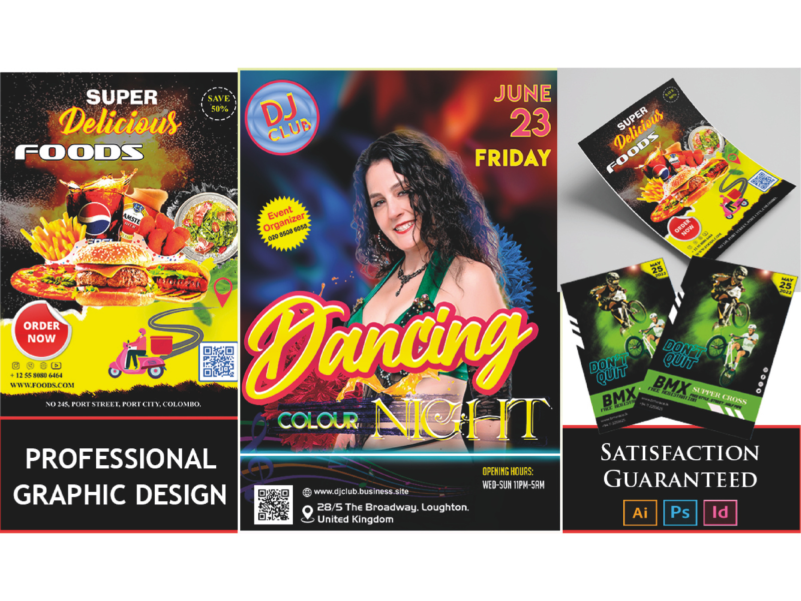 3 Type of Flyers Design by Asela De Silva on Dribbble