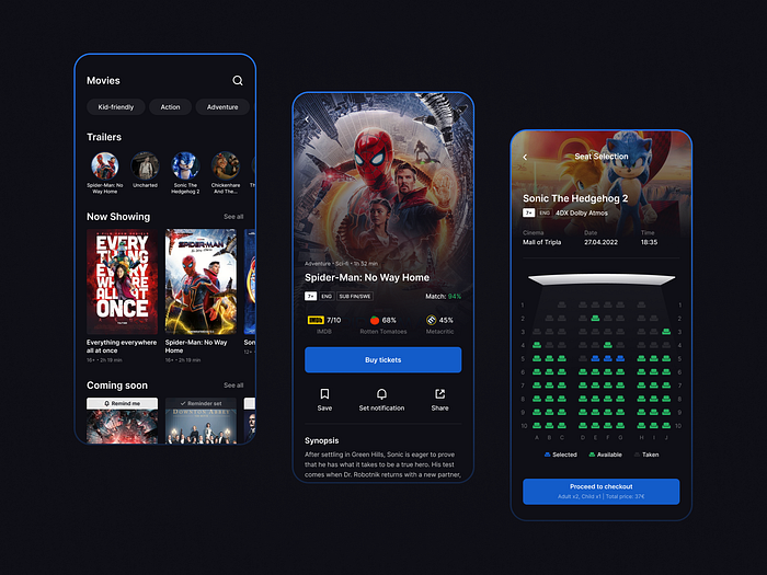 Movie Booking designs, themes, templates and downloadable graphic ...