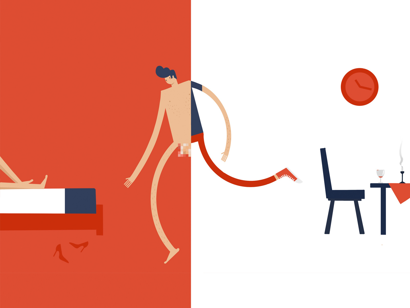 The daily life of an ordinary person by Samira Hojabri on Dribbble