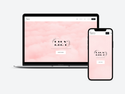 Web Design - Lily & Co by Adam Syahmi on Dribbble
