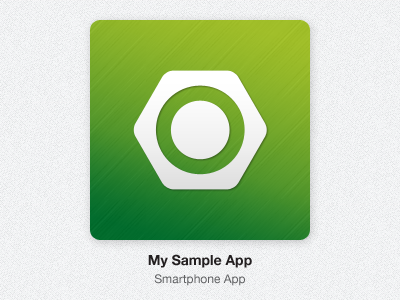 Sample App Icon by Nat Tarbox on Dribbble