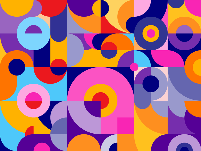 Geometric Exploration by Nica Lorber on Dribbble