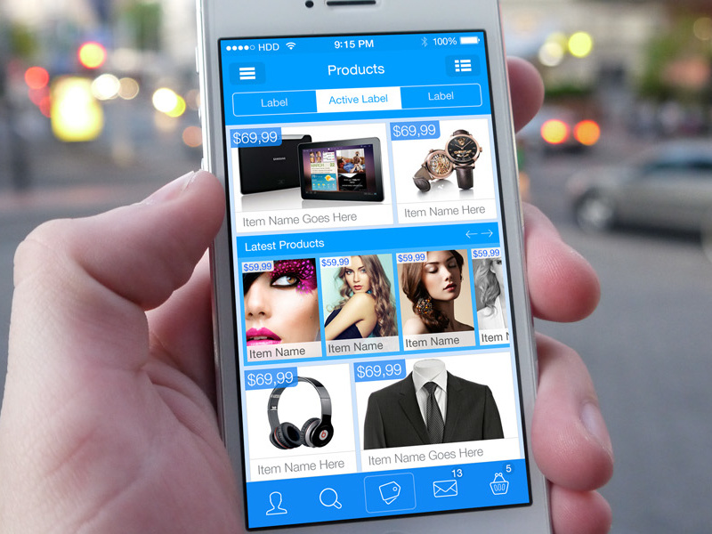 e-Commerce App UI by Husam Alrubaye on Dribbble