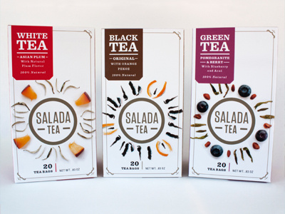 Salada Tea by Lisa Schneller on Dribbble