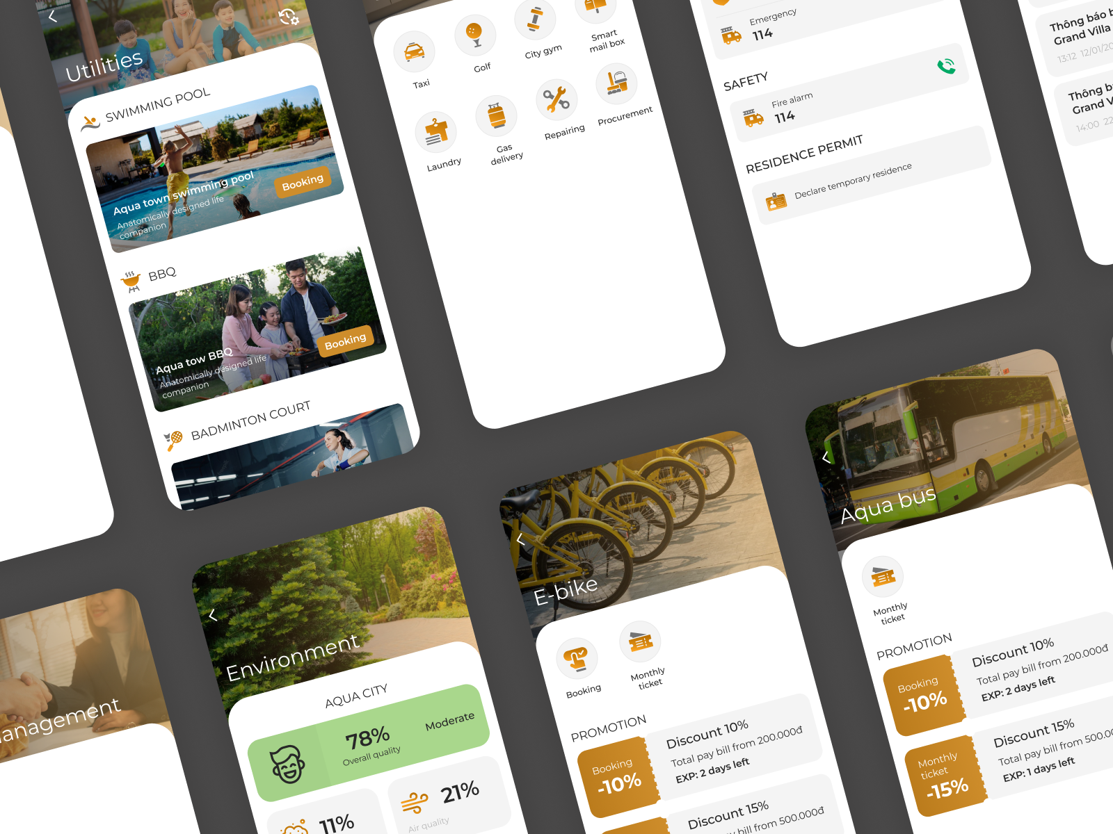 Residential Community App Services by Tấn Tài Lê on Dribbble