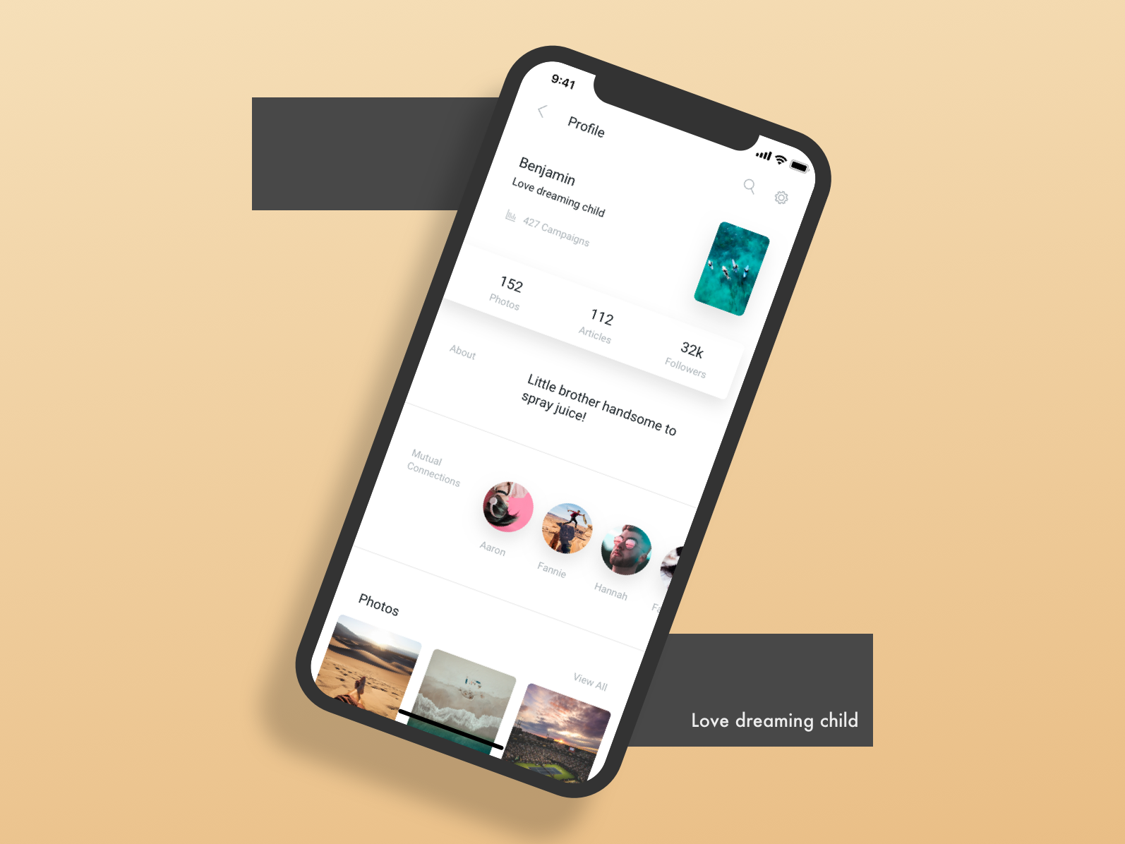 A simple interface design! by Hioki Lee on Dribbble