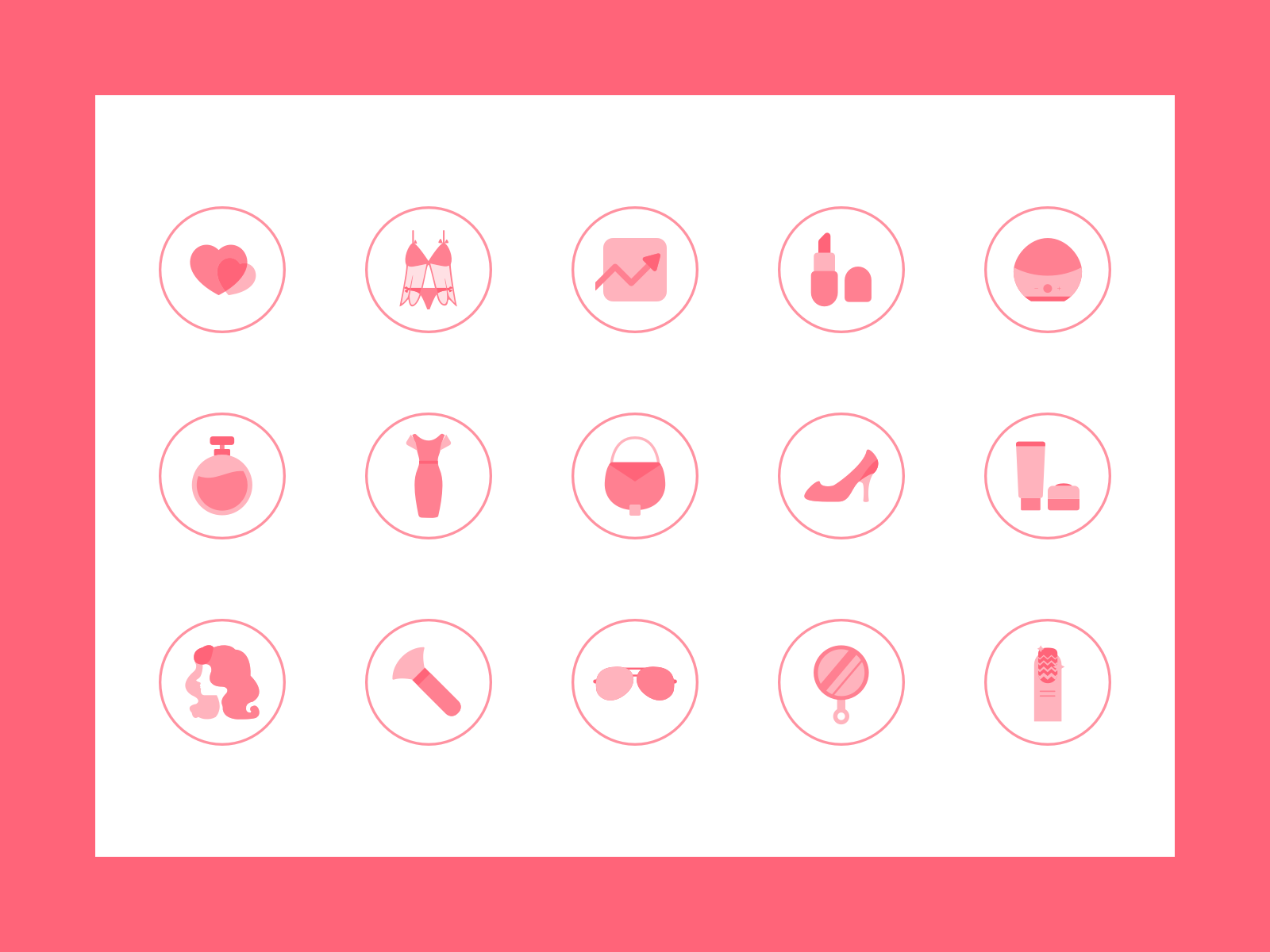 Beauty Makeup Icon Design by Hioki Lee on Dribbble