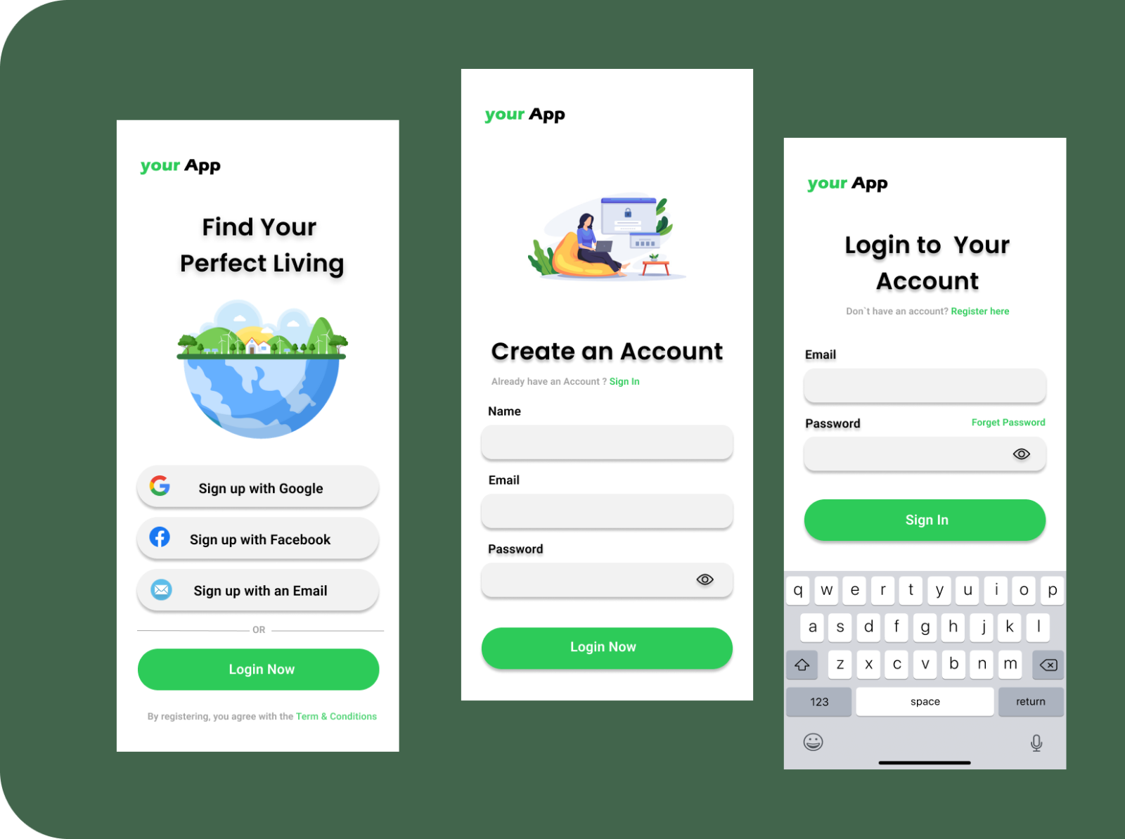 App by Diana on Dribbble