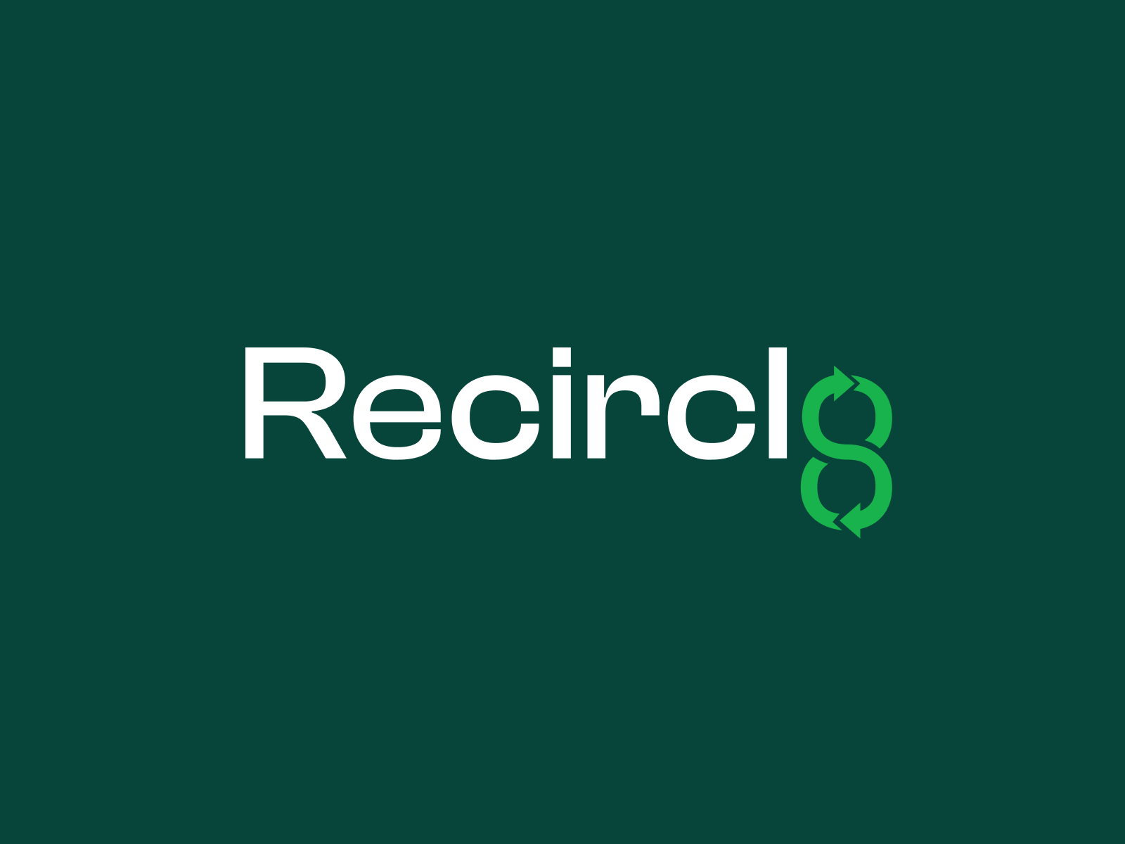 Recircl8 – Logo Design by Illia Nesterov on Dribbble