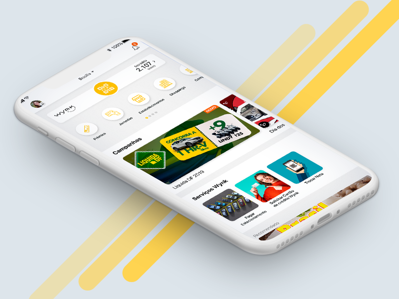 Wynk App redesign by Filipe Peres on Dribbble
