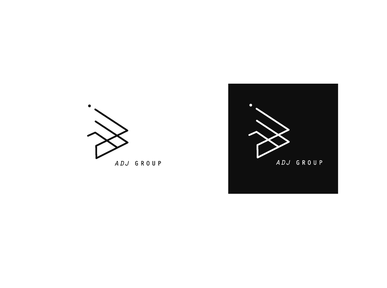 Logo design-ADJ Group by JH Chen on Dribbble