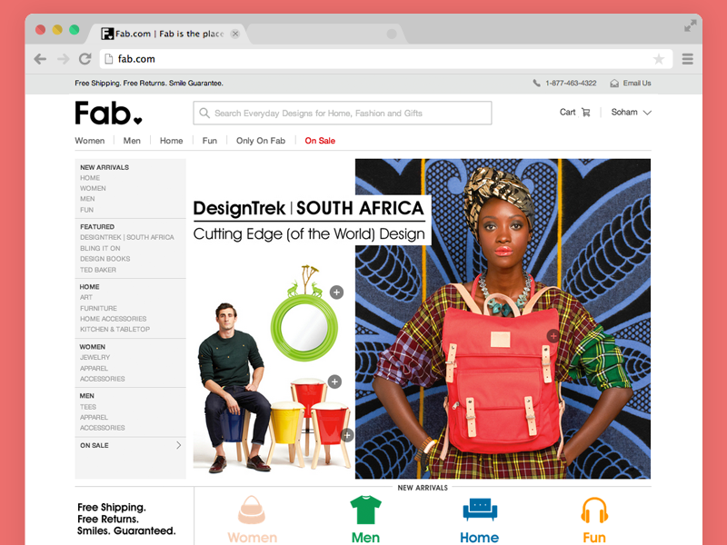 Fab Redesigned by Soham Majumder for Fab on Dribbble