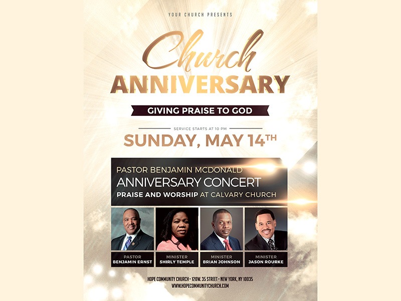 Dribbble Church anniversary flyer pics jpg By MadridNYC Dribbble Church anniversary flyer pics jpg By MadridNYC