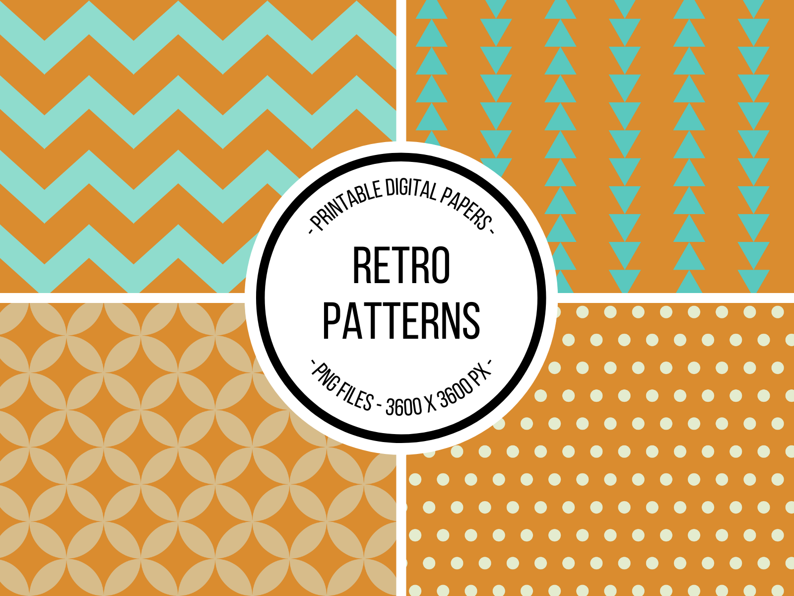 Retro Patterns by creatikarts on Dribbble