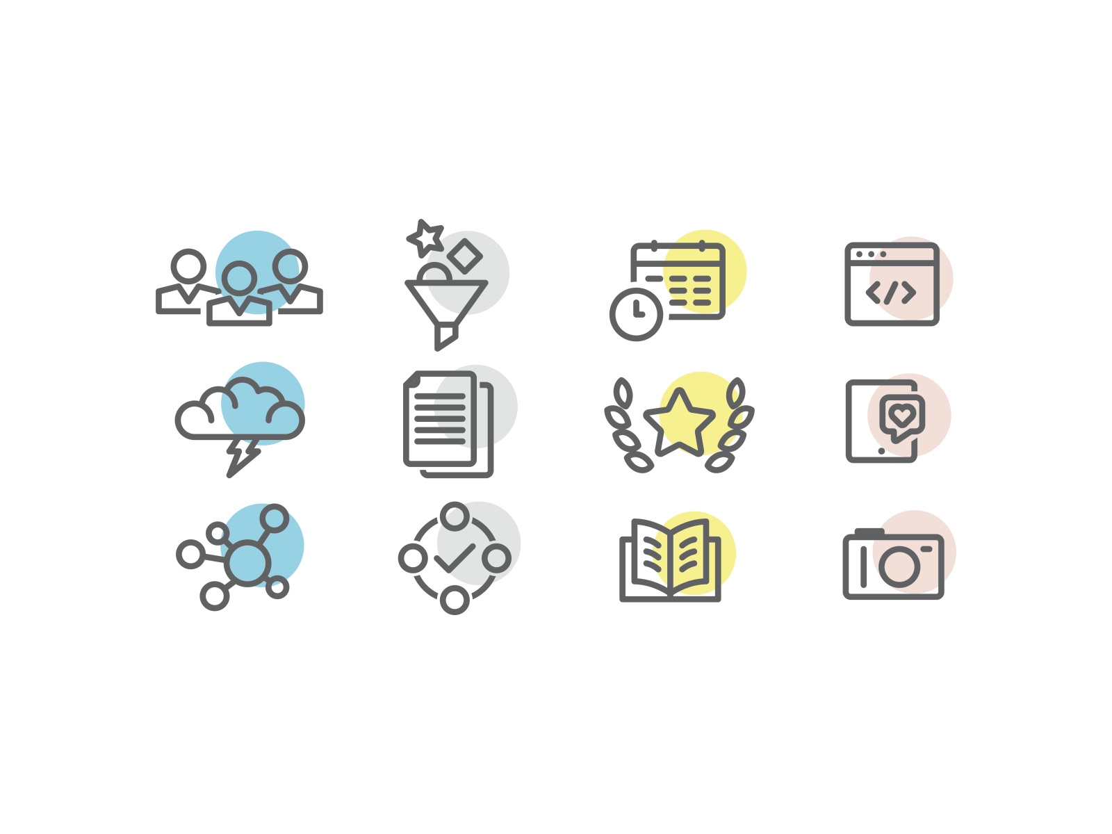 Module Icon Set by Scott Minor on Dribbble