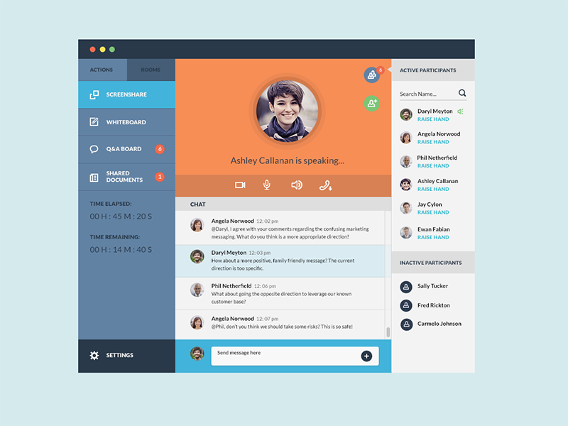 WebRTC Pitch by Yvonne Ho on Dribbble