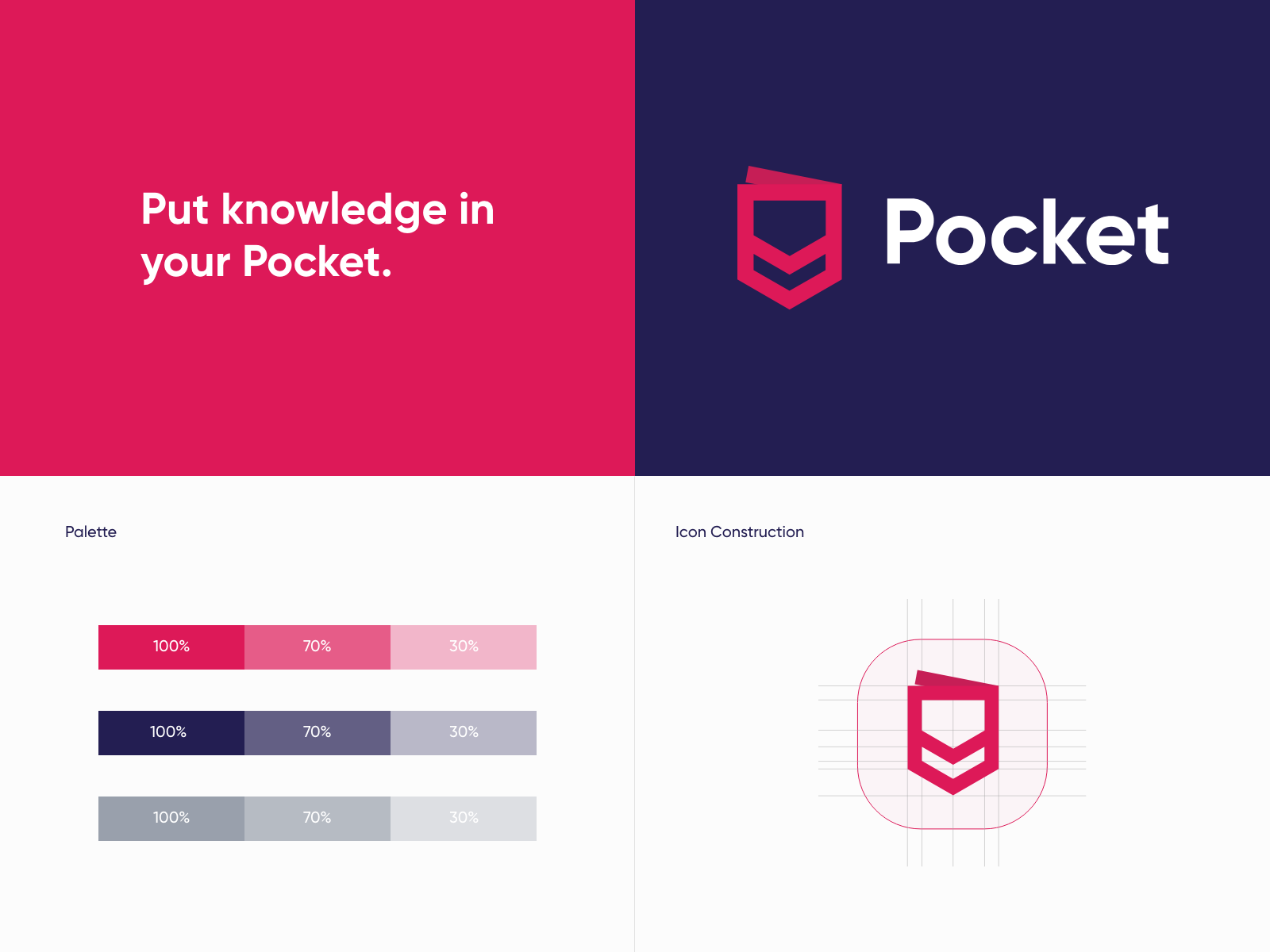 Pocket Logo Redesign by Ervin Halebic on Dribbble