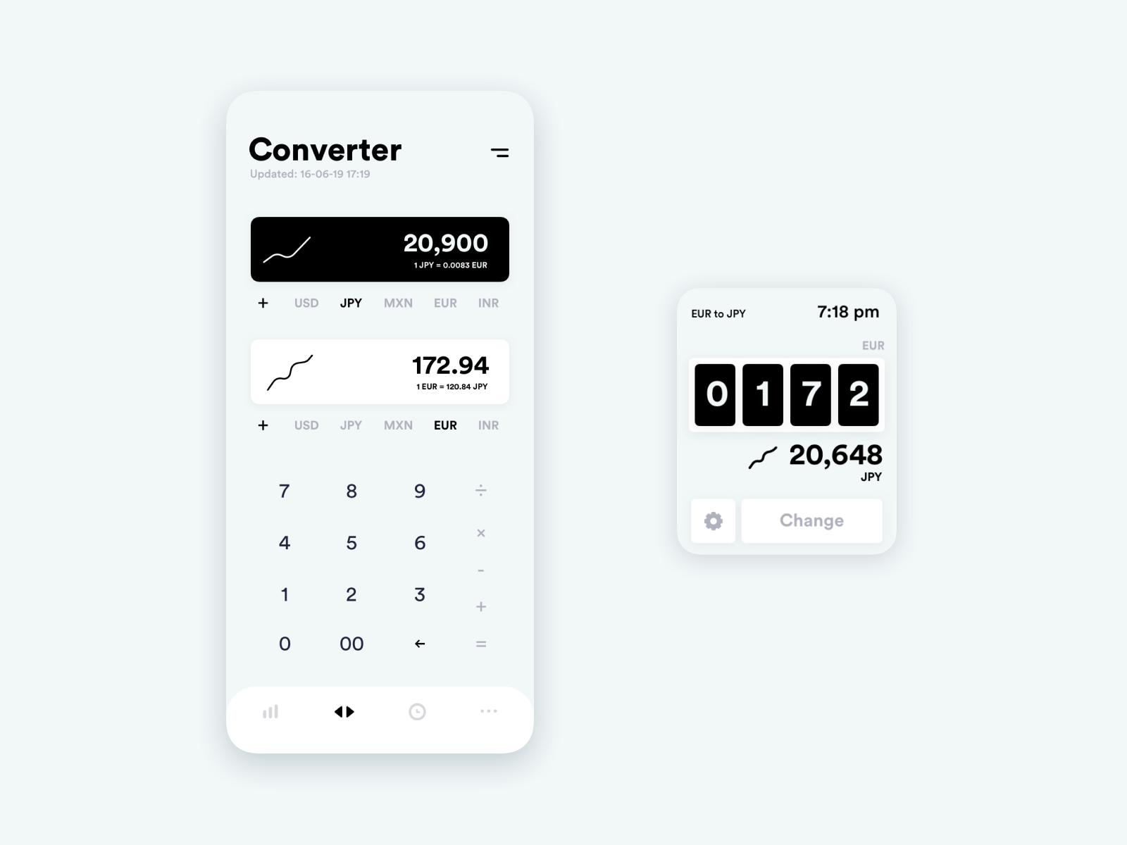 Converter App By Nacim Shehin On Dribbble converter-app-by-nacim-shehin-on-dribbble