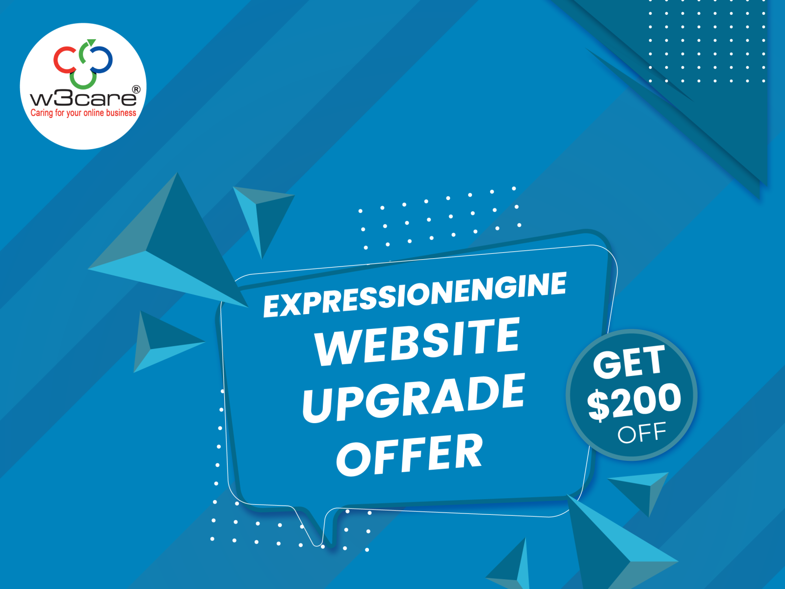 ExpressionEngine upgrade offer by Satya Bharti on Dribbble