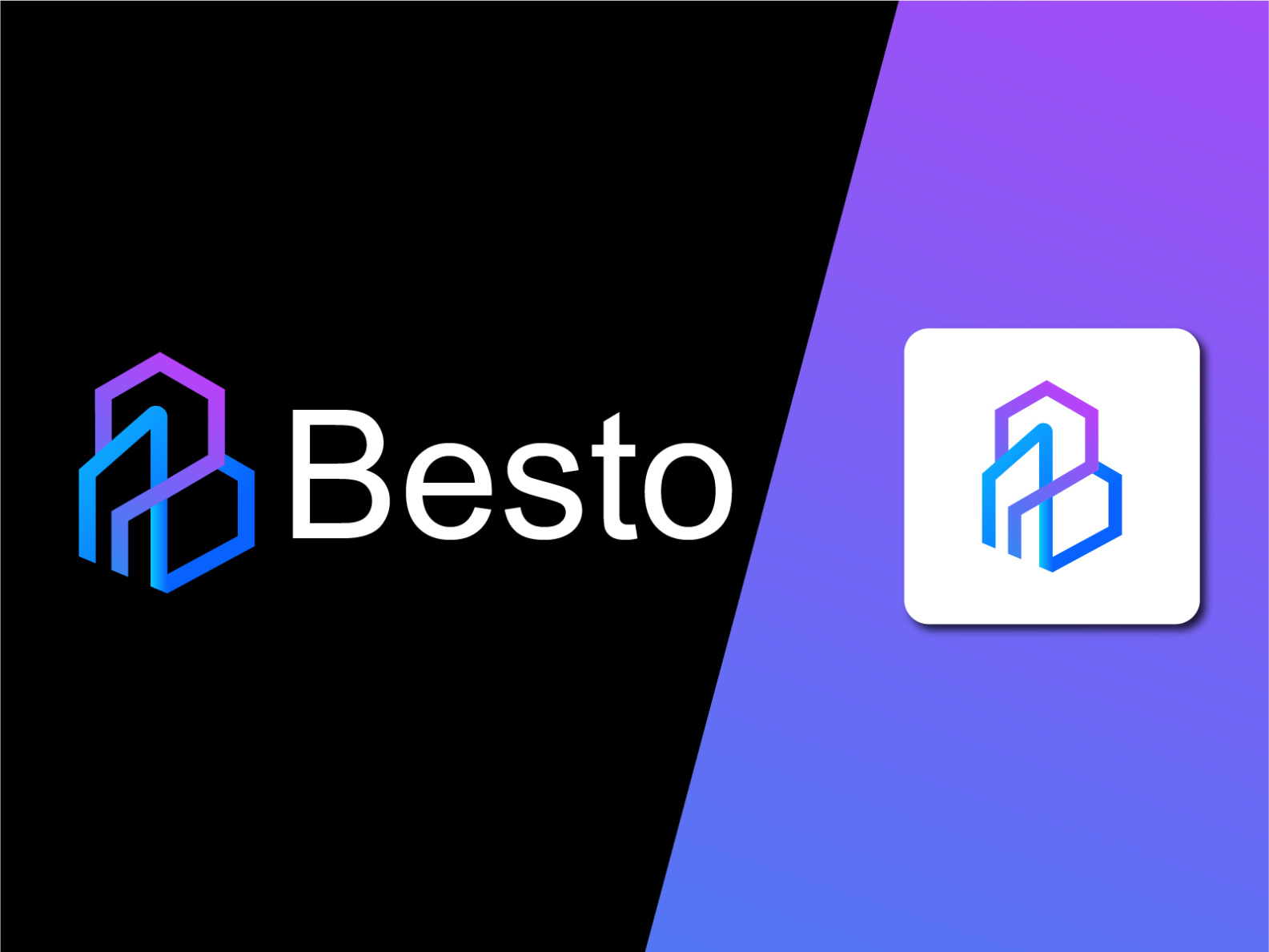 Besto logo by Murad Hasan🇧🇩 on Dribbble