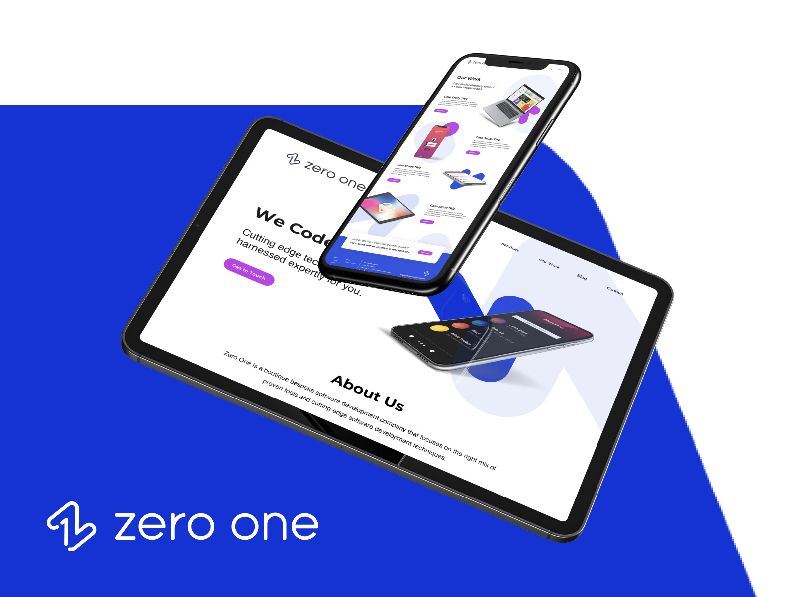 Zero One by Pepperplane on Dribbble