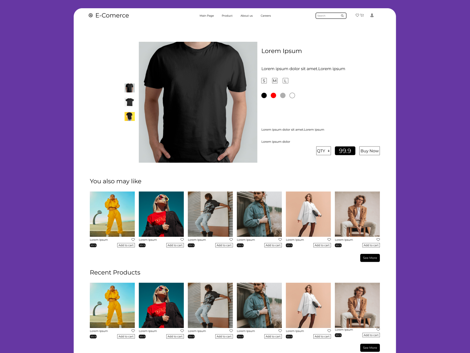 Product Page UI by Nikala on Dribbble