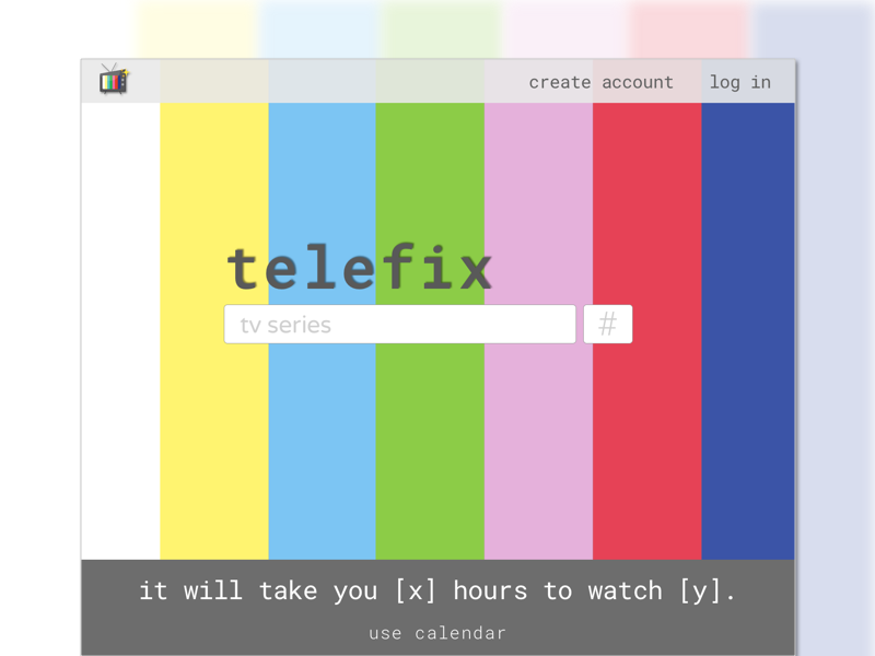 telefix landing page by dalia on Dribbble