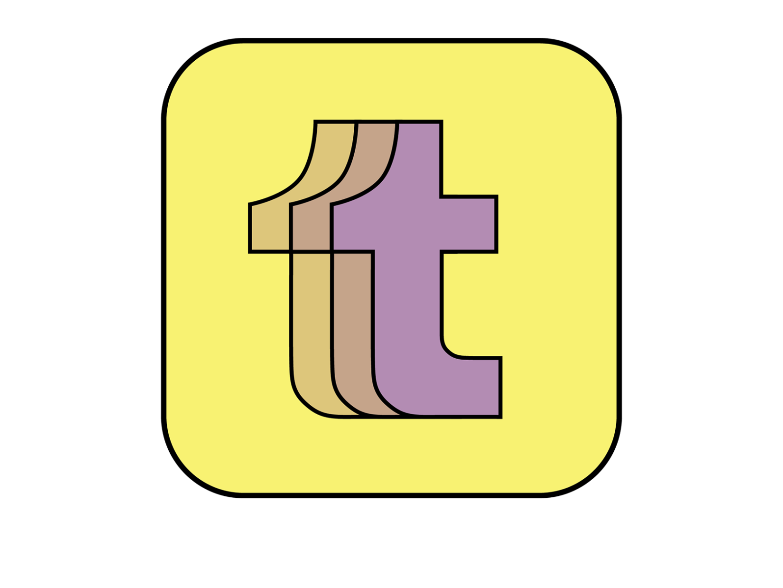 tumblr mobile app icon concept by Aly Castle on Dribbble