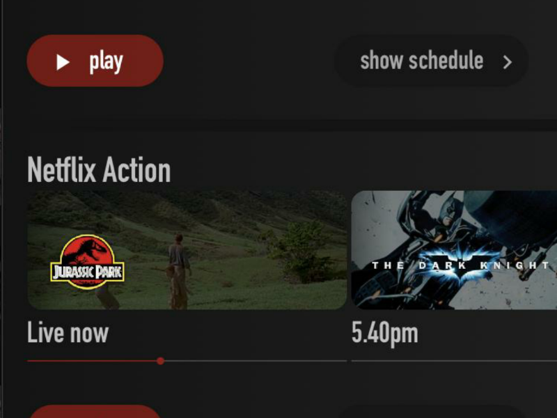 Netflix Channels by Fabio Santo on Dribbble