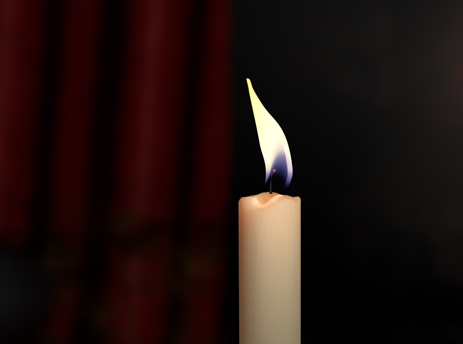 3D Candle Render by Valentino Laz on Dribbble