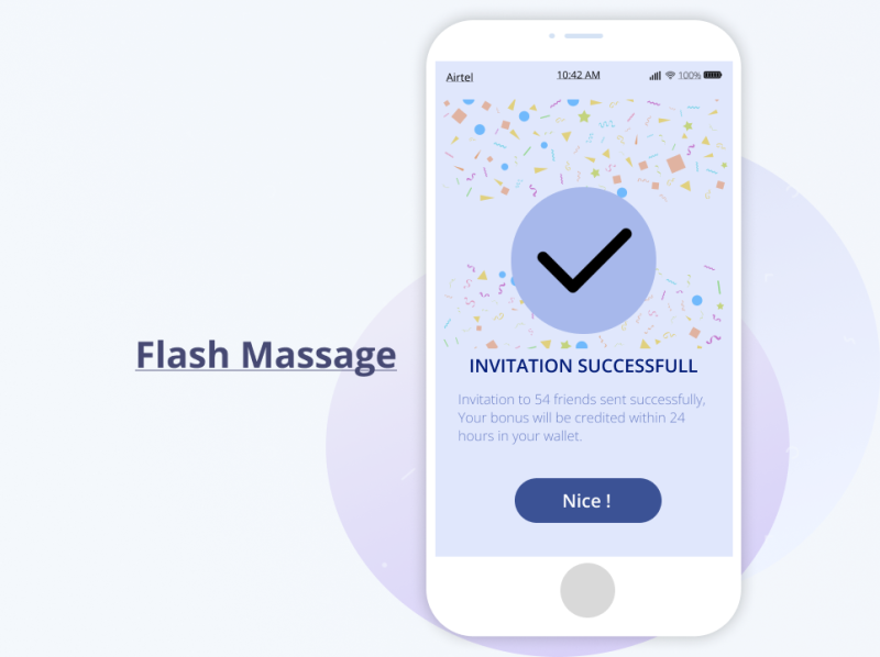 Flash Massage by Rushiraj Niranjani on Dribbble