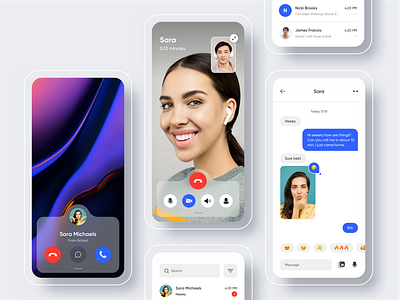 Facetime by Helena on Dribbble