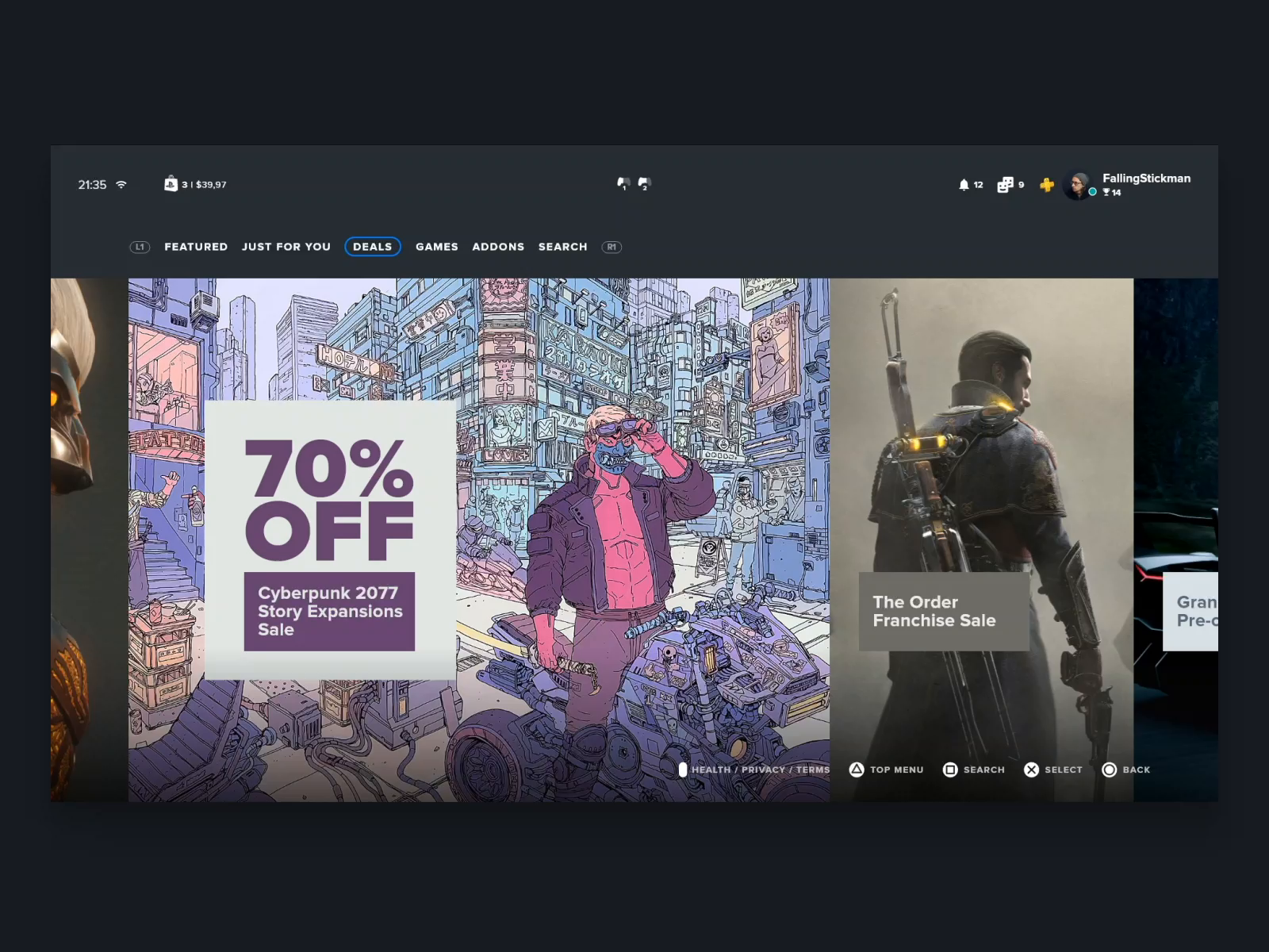 Playstation 5 Interface Concept - Store Deals Preview by Paweł Durczok ...