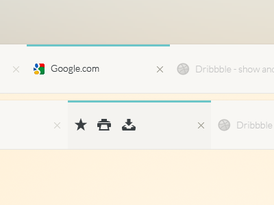 Chrome Tabs Revised by Paweł Durczok on Dribbble