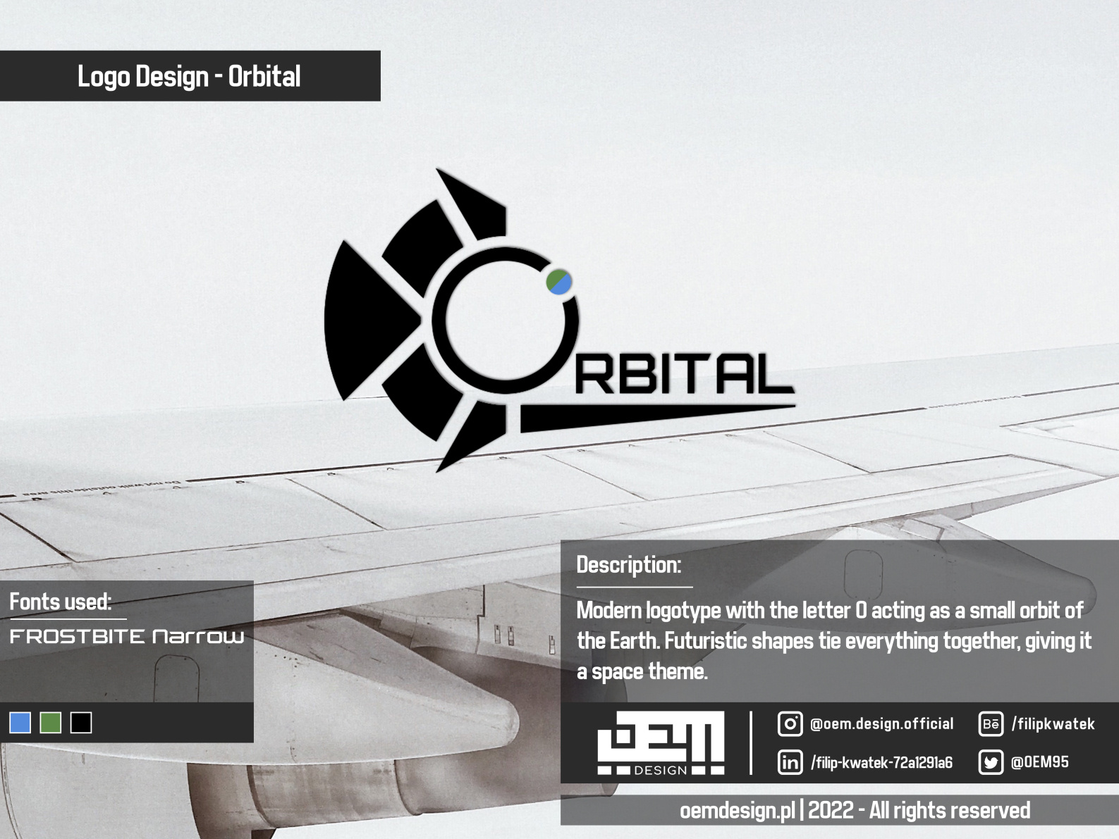 Logo Design - Orbital by Filip Kwatek on Dribbble