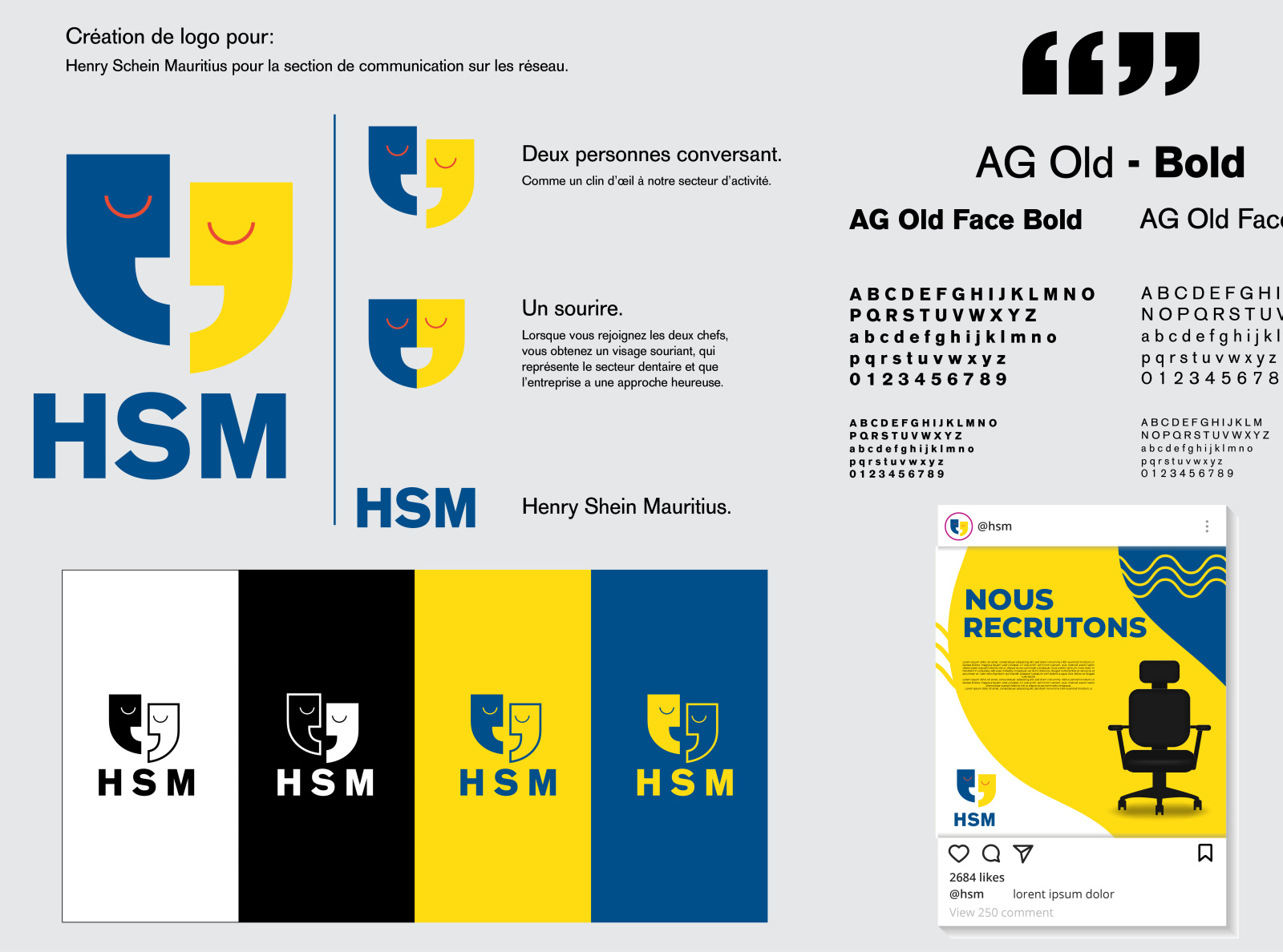 HSM logo by Khelyan Aglaë on Dribbble