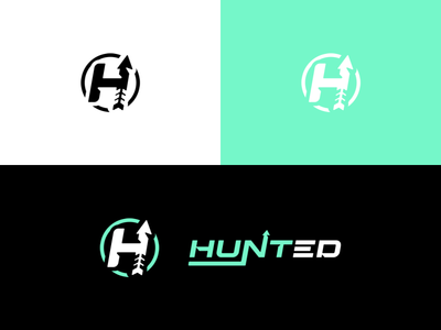 Hunted Logo Design by Afan Nalic on Dribbble
