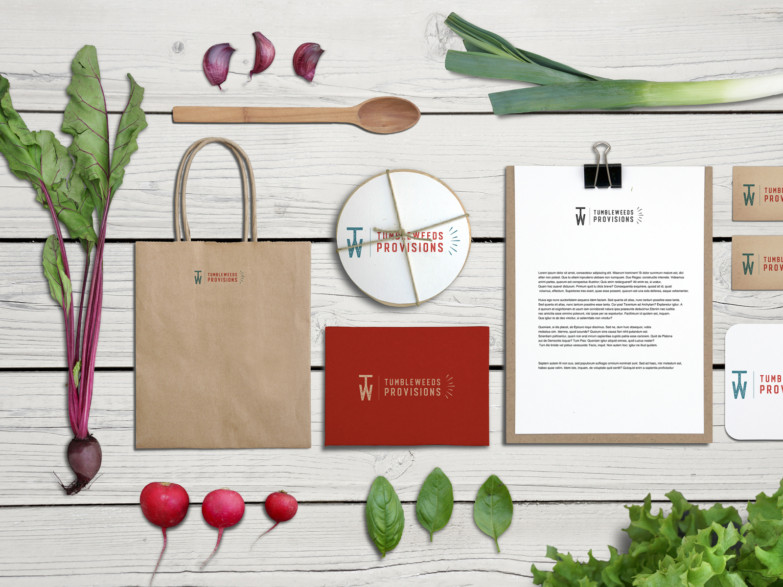 Tumbleweeds Provisions Logo and Identity by Aurum Creative on Dribbble