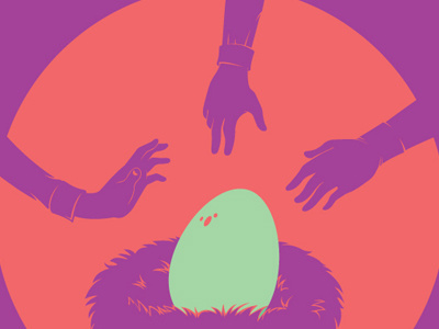 Nest of the Egg Zombie by Jonathan Sollie on Dribbble