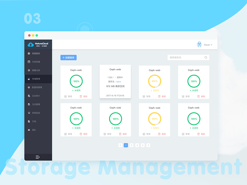 Docker Dashboard 02 By Wrong On Dribbble