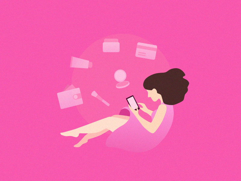 Financial illustration by Hsu Ho Wah on Dribbble