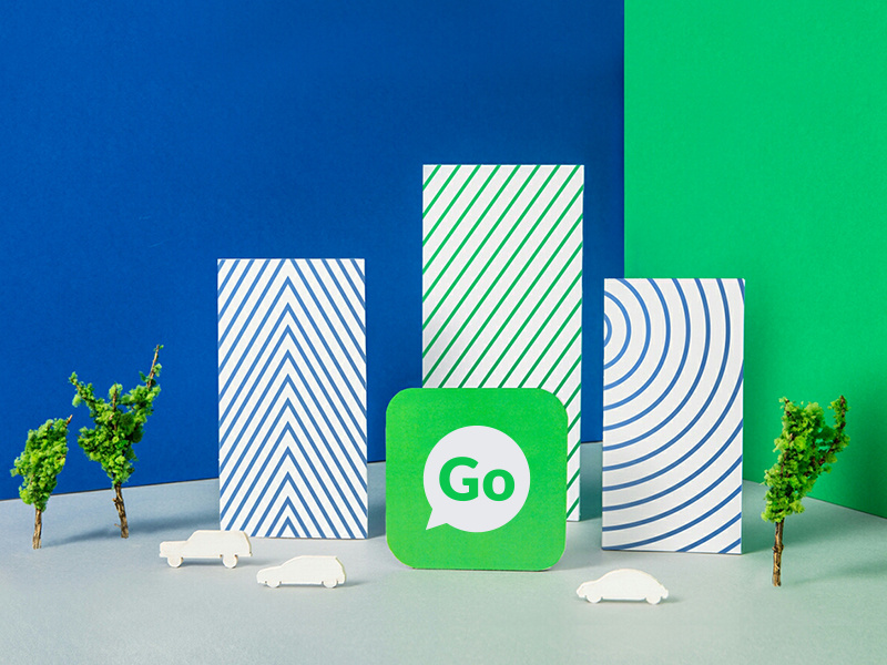 Go Chat App Icon Design by Inderjit Singh on Dribbble