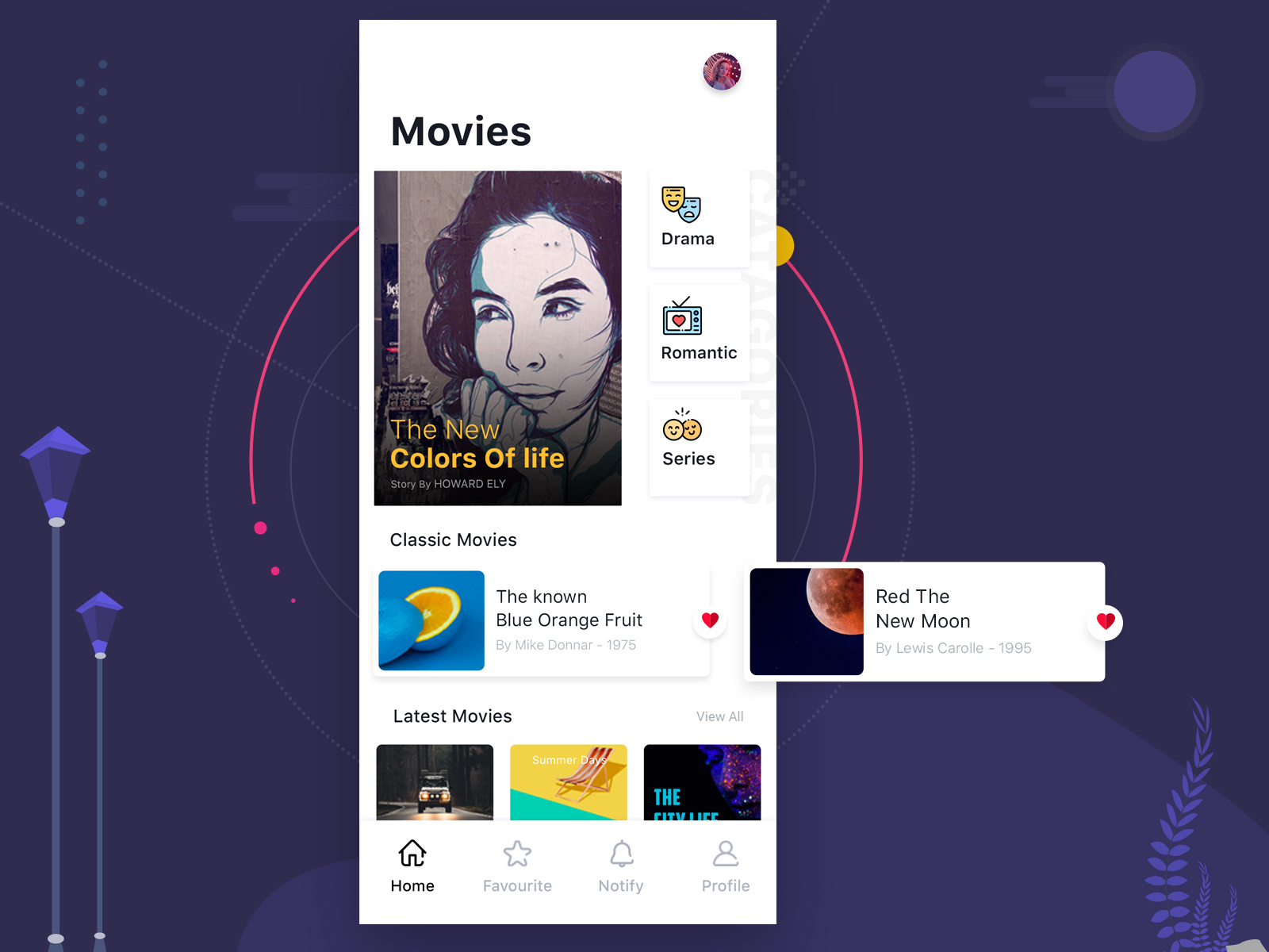 Media Streaming Mobile App by Akshay Bukka on Dribbble
